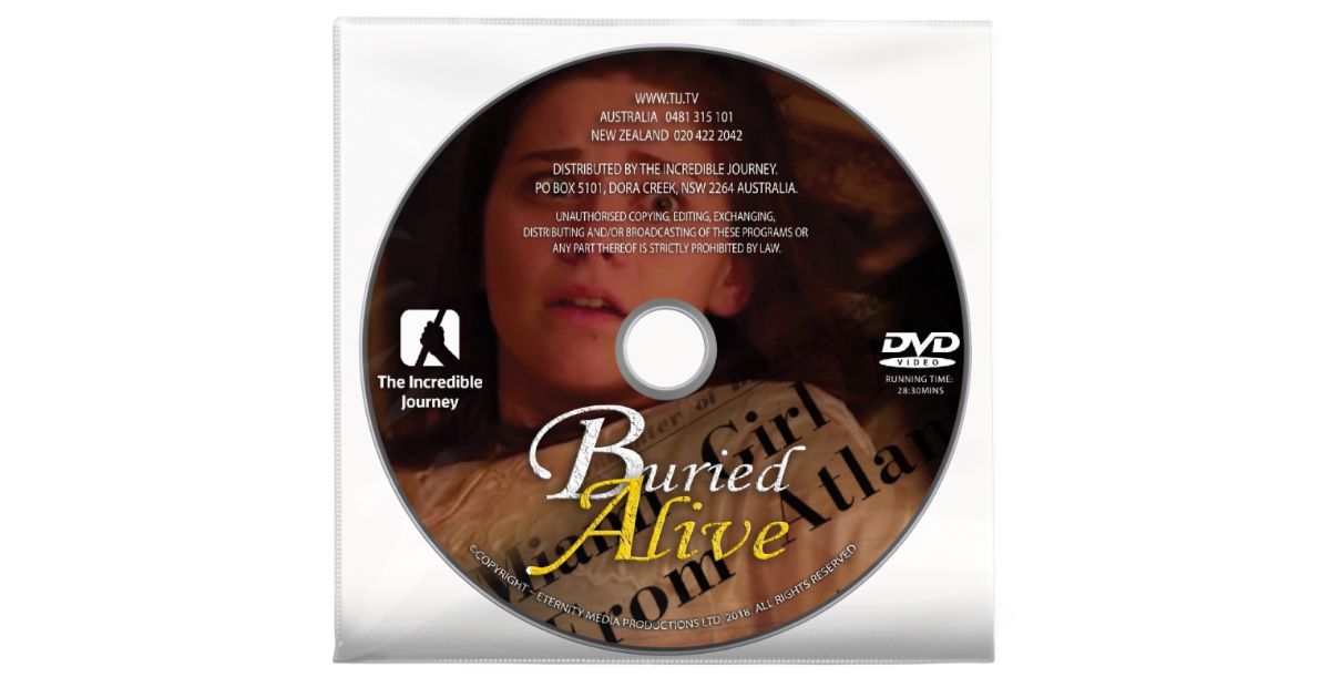 Buried Alive – DVD - The Incredible Journey Store